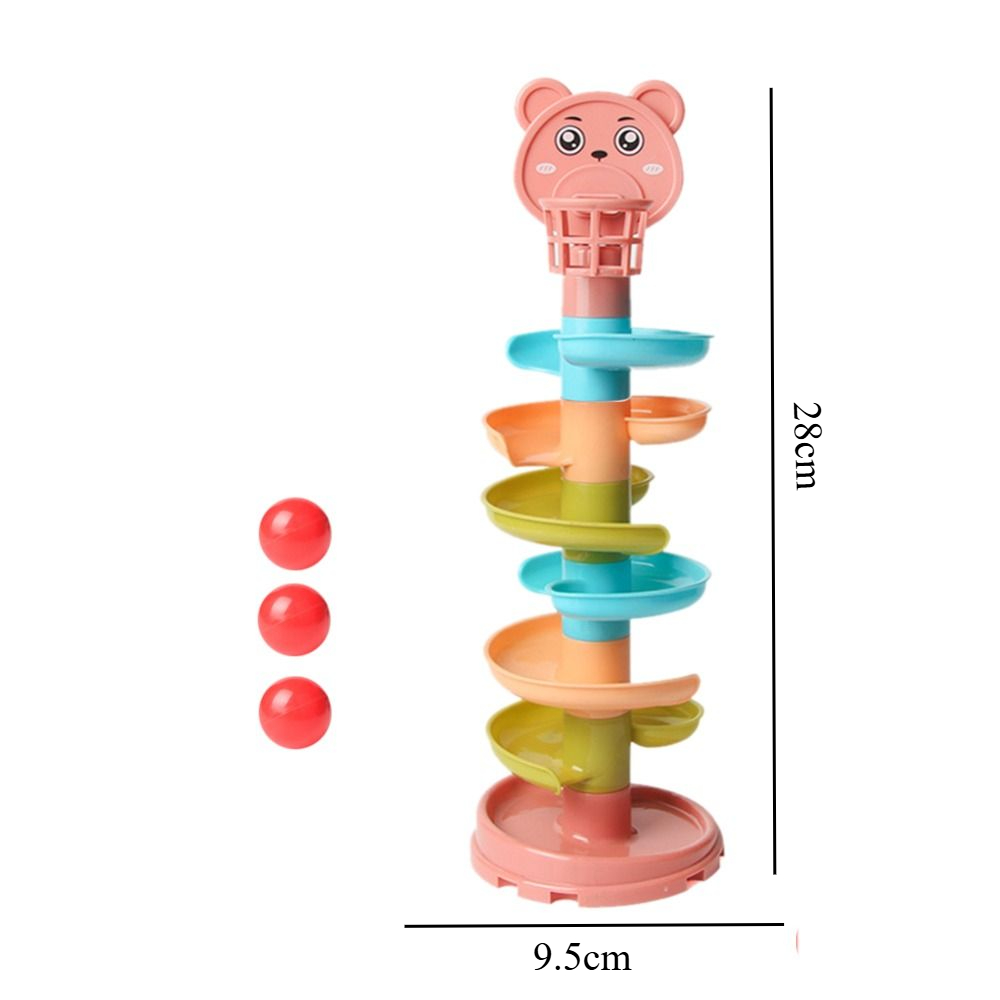 Rotating Track Ball Toy For Toddlers - Educational STEM Building Set ...