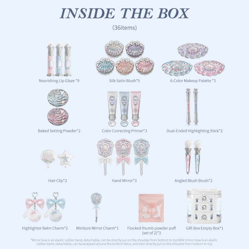 Flower Knows Shell's Jewel Collection Set Hadiah ALL-IN Set Solekan ...