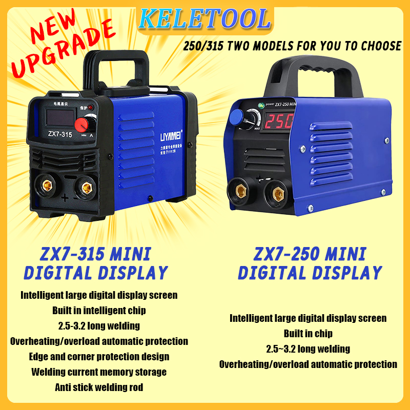 Weilding machine ZX7-250 20-250A MMA250 Gasless Mesin welding set 3IN1 ...