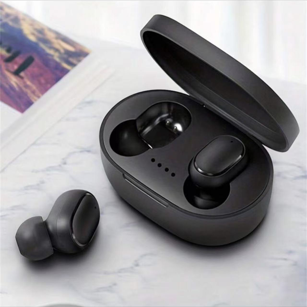 A6S TWS Bluetooth 5.0 Earbuds with Low Latency, Wireless Stereo ...
