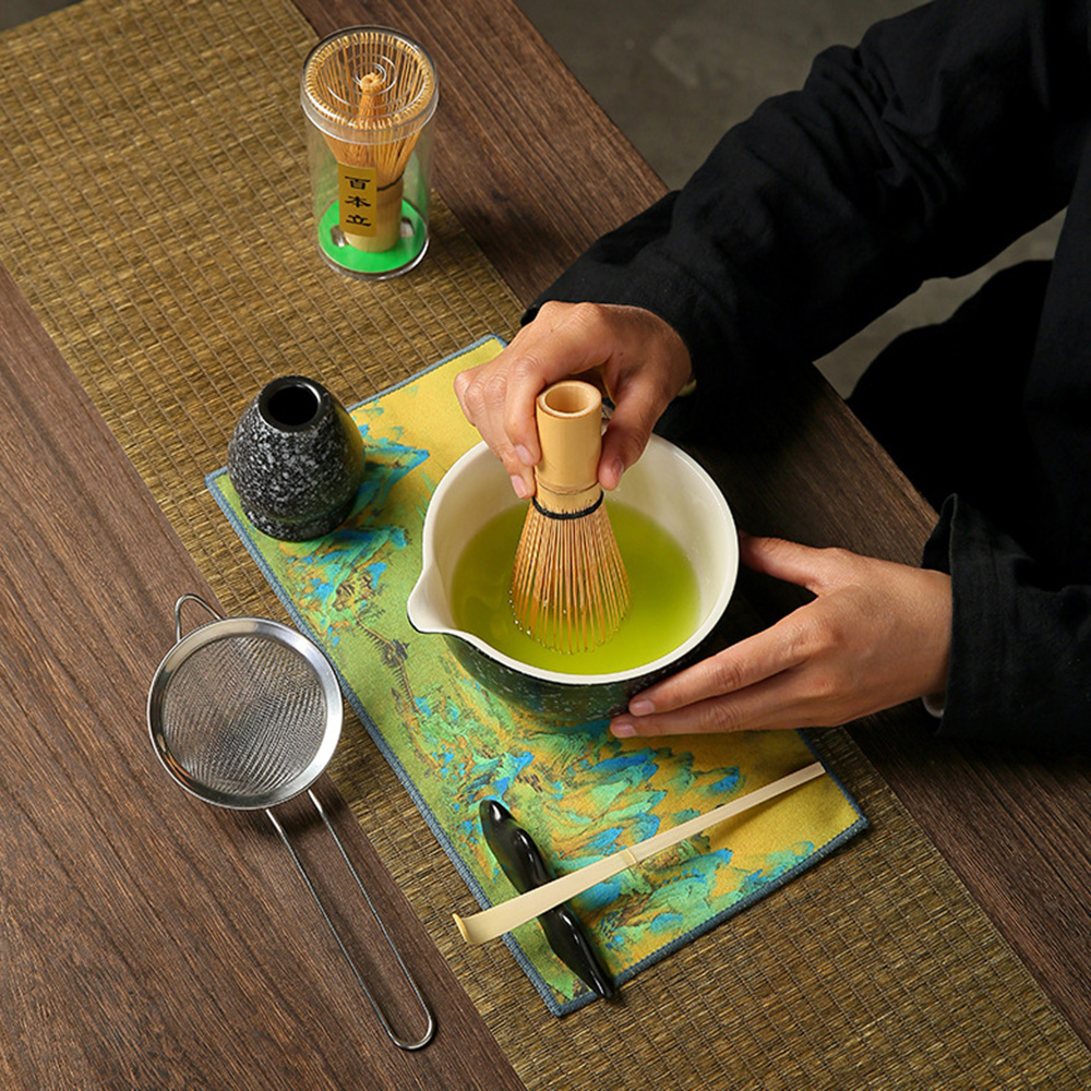 7PCS/Set Matcha Bowl Set Matcha Set Tool Bamboo Matcha Whisk Scoop ...