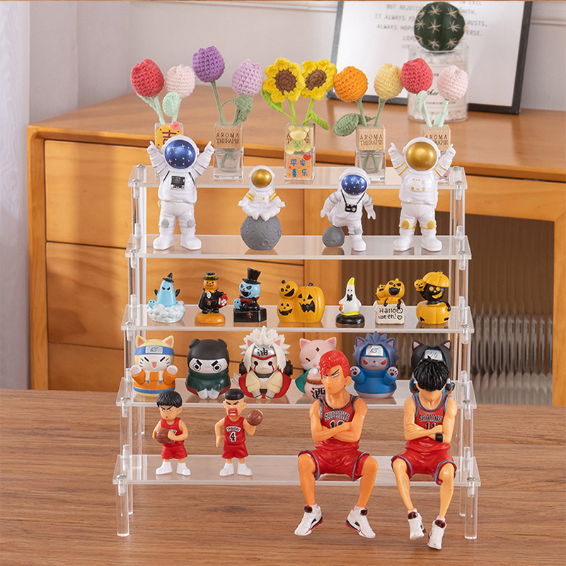Acrylic Display Stand Riser Display Rack Shelf Display Box | Shopee ...
