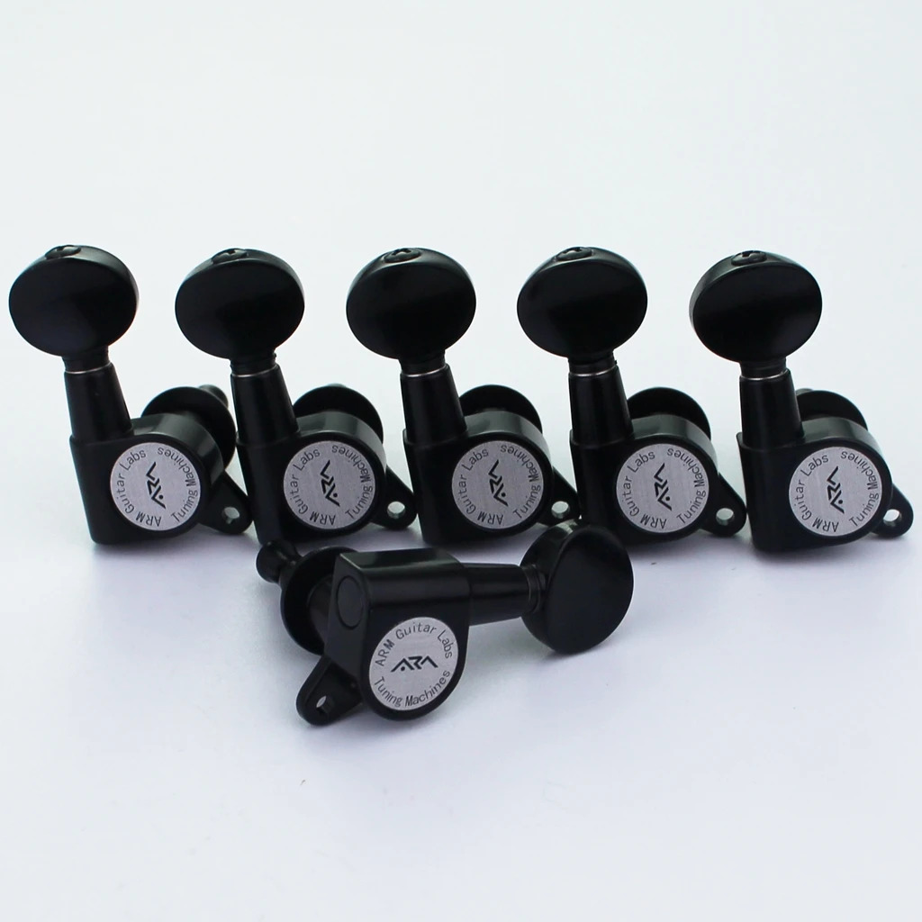ARM Electric Guitar Machine Heads Tuning Pegs Enclosed Metal Tuners ...