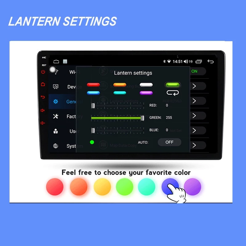 ESSGOO 6+128GB Octa-core Android 14 Carplay Android Auto 7" 9" 10" 2 Din Car MP5 Player QLED ...