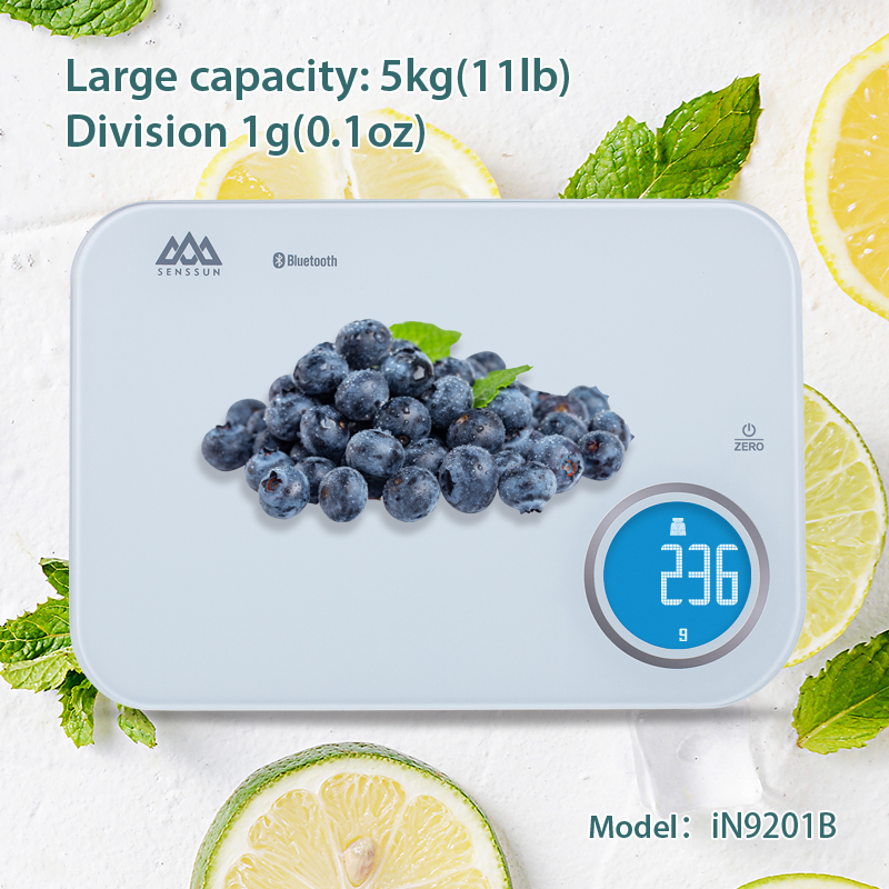 CAMRY Digital Electronic Kitchen Scale 5kg/1g Food Nutritional Scale ...