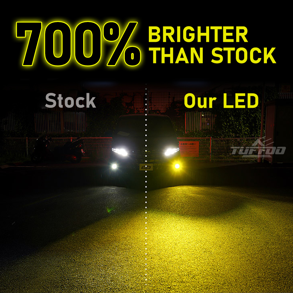TUFFOO 1Pair L1B LED Fog Light Bulb For New Perodua Alza (W150) 2022 ...