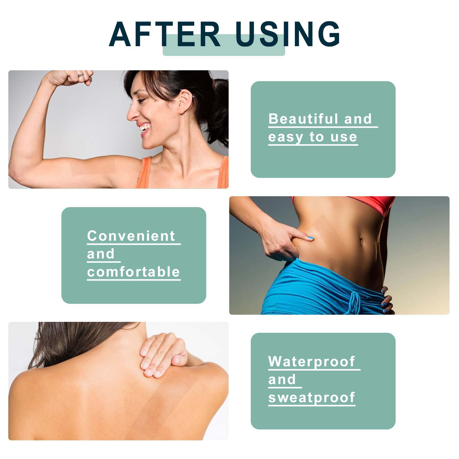 Multi-Purpose Scar Concealing Sheets - 5cm x 5m Nude Tone Cover ...