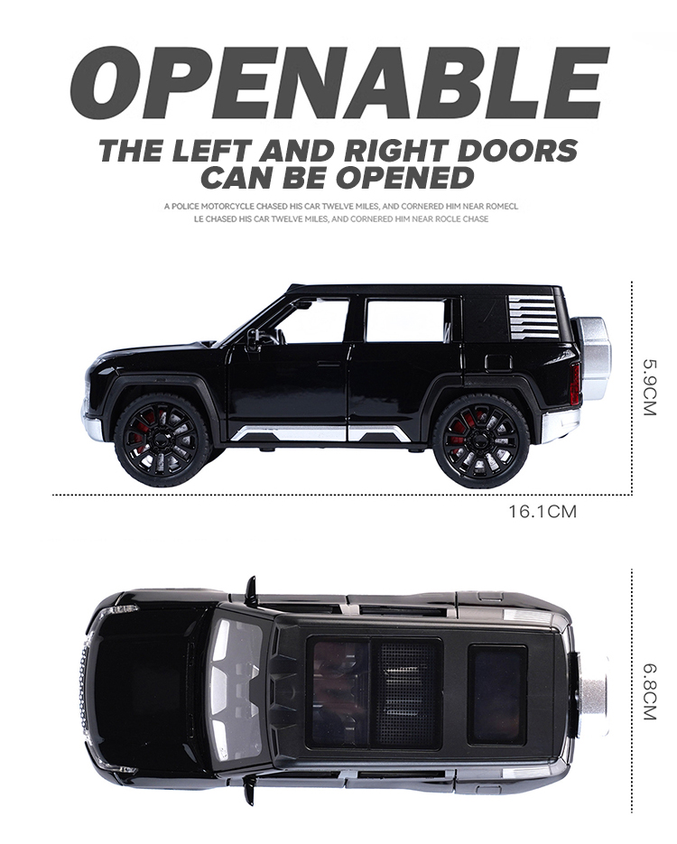 KLT 1:32 BYD Yangwang U8 Metal Alloy Toys Car Model Diecast Vehicle For ...