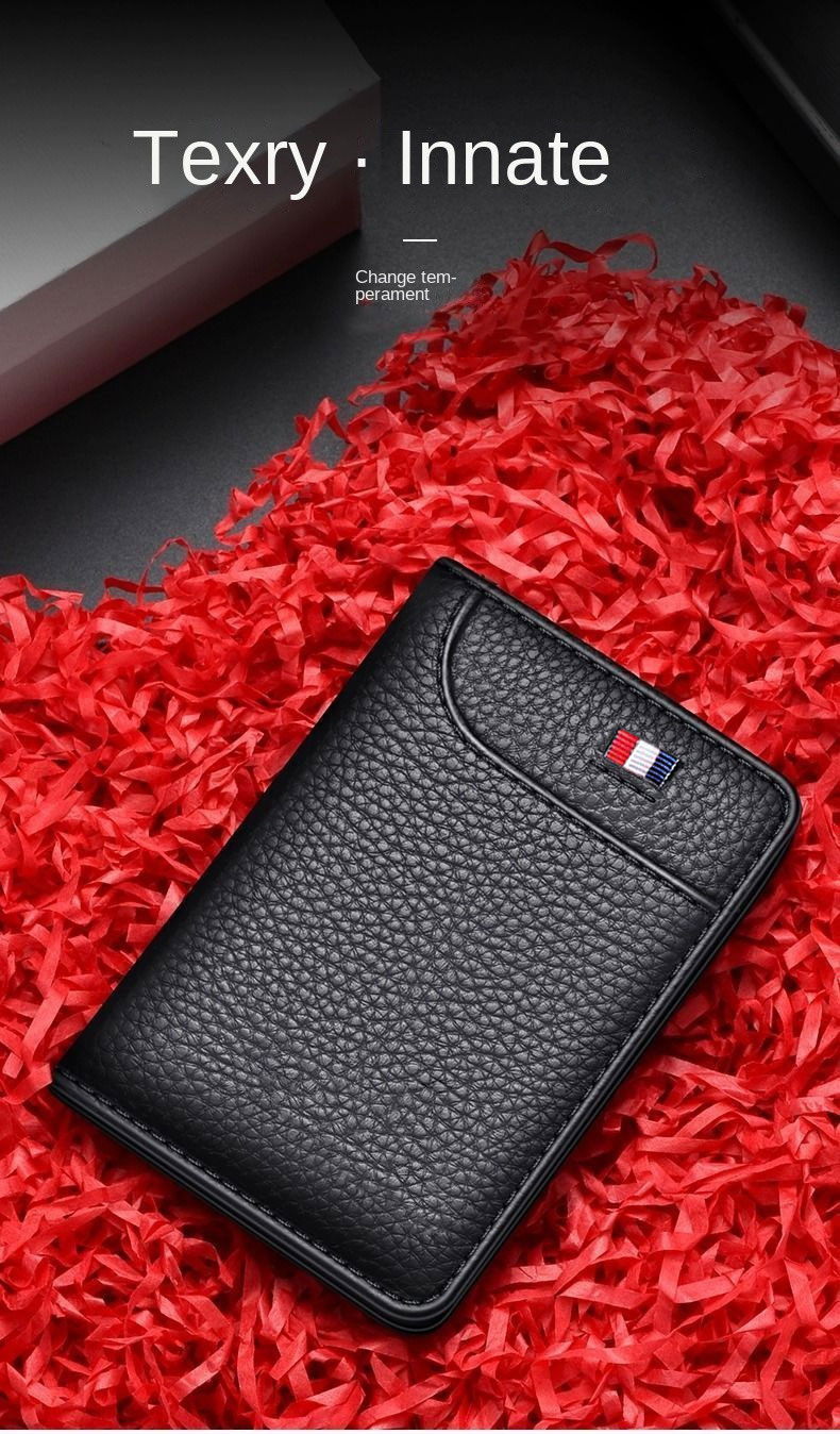 Men's RFID Blocking Slim Wallet - Multi-Functional ID/Card/Driver's ...