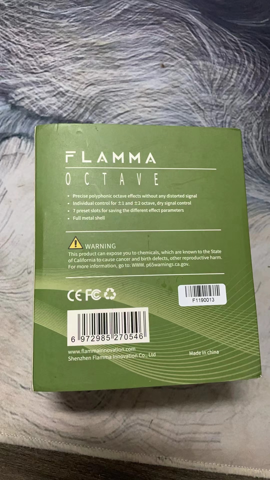 FLAMMA FS08 Guitar Octave Effects Pedal polyphonic octave effects 7 ...