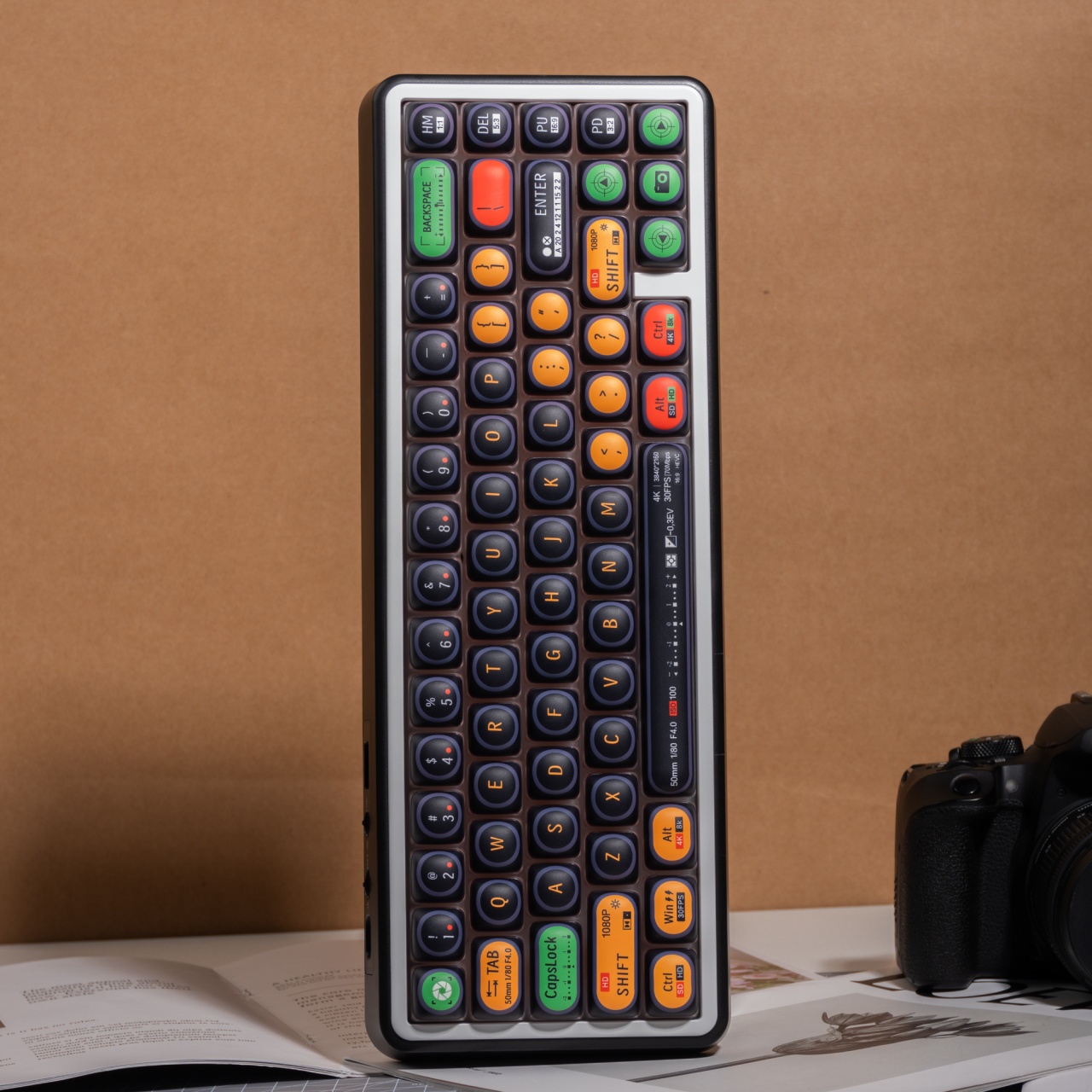 Womier Round Pudding MOG Profile Keycaps 125 Keys Dye-Sublimation ...