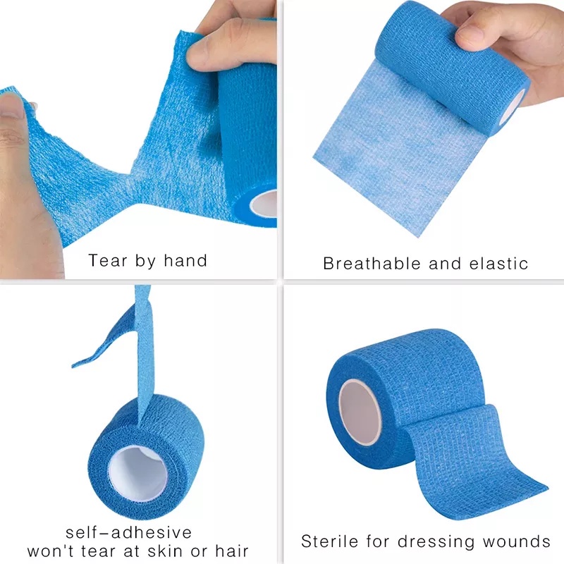 Protective Sports Tape Athletic Wrap Self-Adhesive Muscle Finger ...