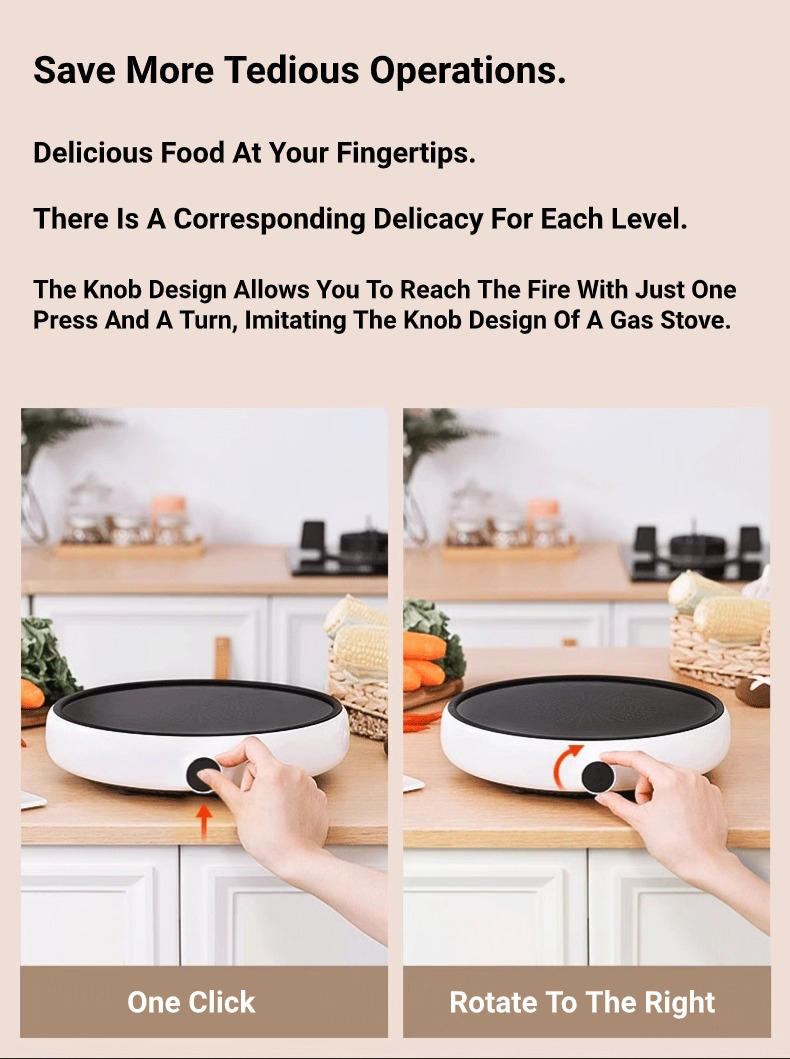 Lifeite Electric Induction Cooker 2100W Portable Induction Cooktop ...