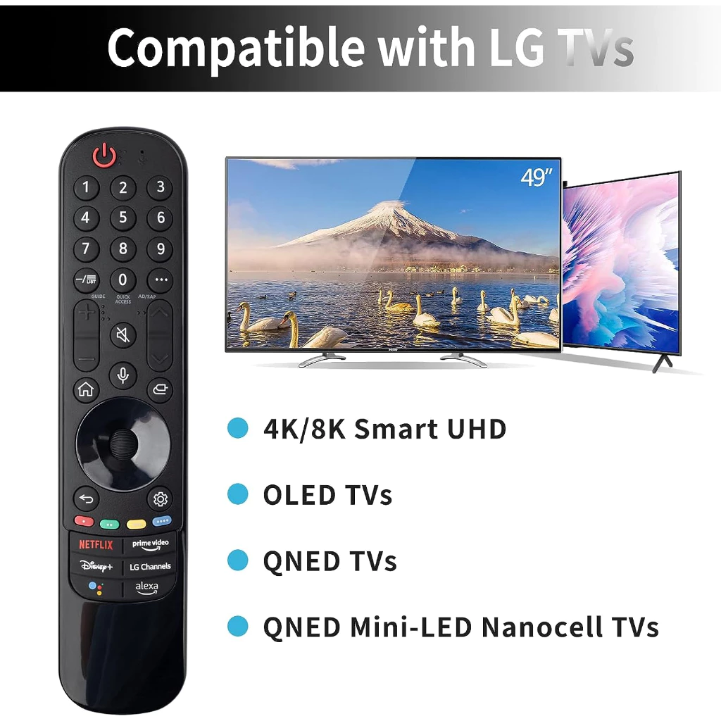 Compatible For LG AN-MR22GA Remote Control For Smart TV,LG Remote ...