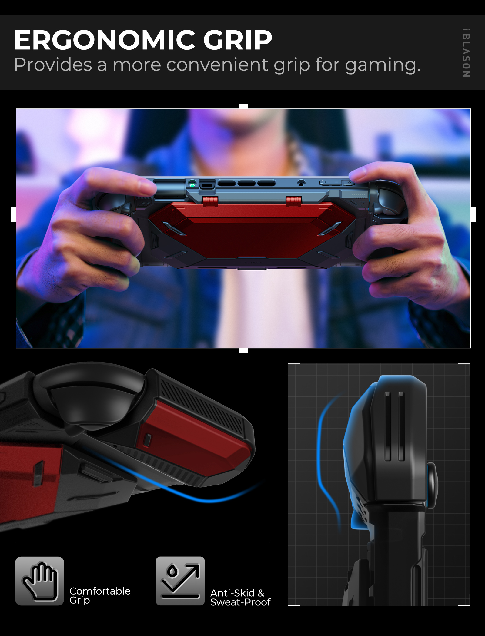 i-Blason Matrix for Nintendo Switch 2 Case with Stand Dockable Foldable ...