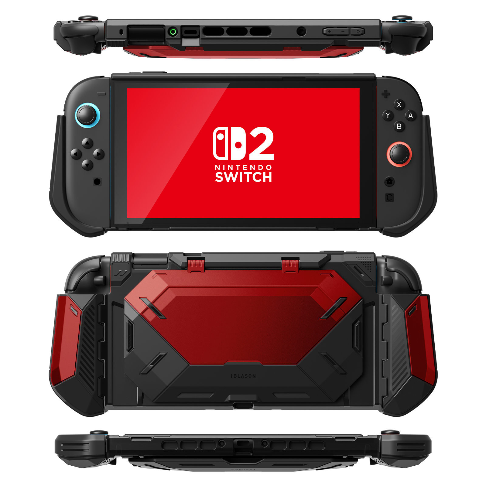 i-Blason Matrix for Nintendo Switch 2 Case with Stand Dockable Foldable ...