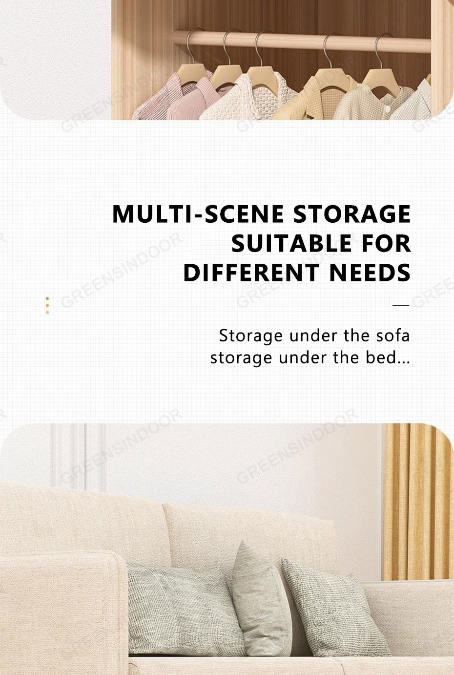 105L Under Bed Storage Bag PVC Waterproof And Dustproof Under Bed Storage Clothes Quilt Toy床底收纳 ...