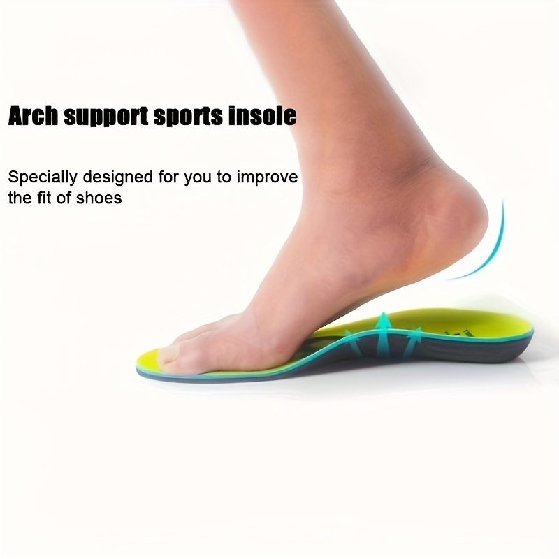 Dynamic Arch Support Insoles for Plantar Fasciitis Running Shoe ...