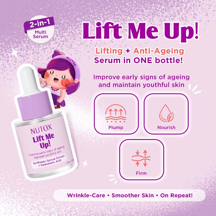Nutox Lift Me Up Targeted Serum 20ml | Shopee Malaysia