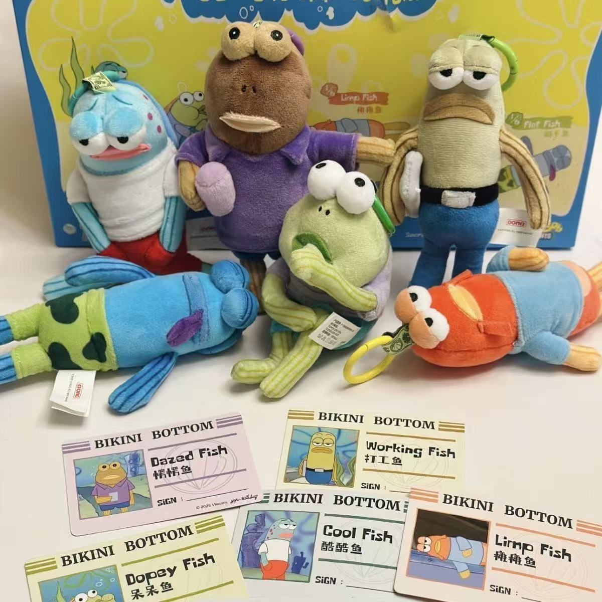 SpongeBob SquarePants Residents Plush Dolls For Girls Gifts Stuffed ...