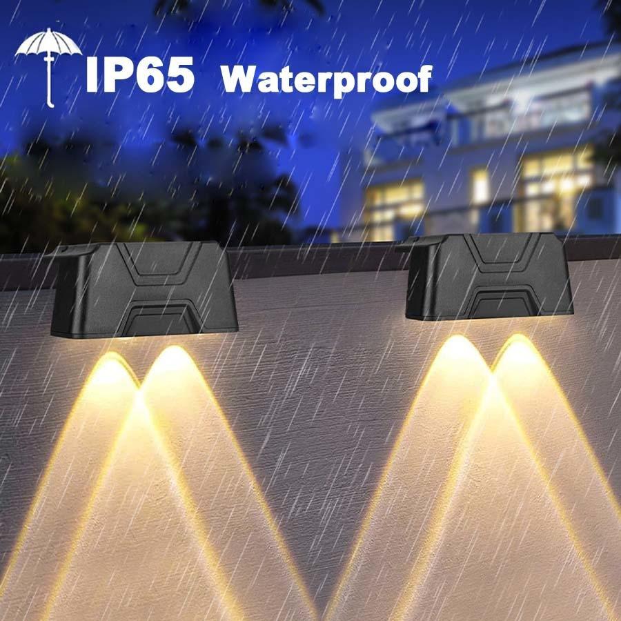 Outdoor Waterproof Wall Lights Solar Light Control Wall Lamp Night Lamp ...