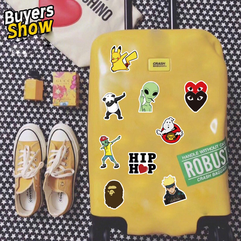 200/100/50pcs Cool Vinyl Stickers Pack Waterproof Graffiti Decals for ...