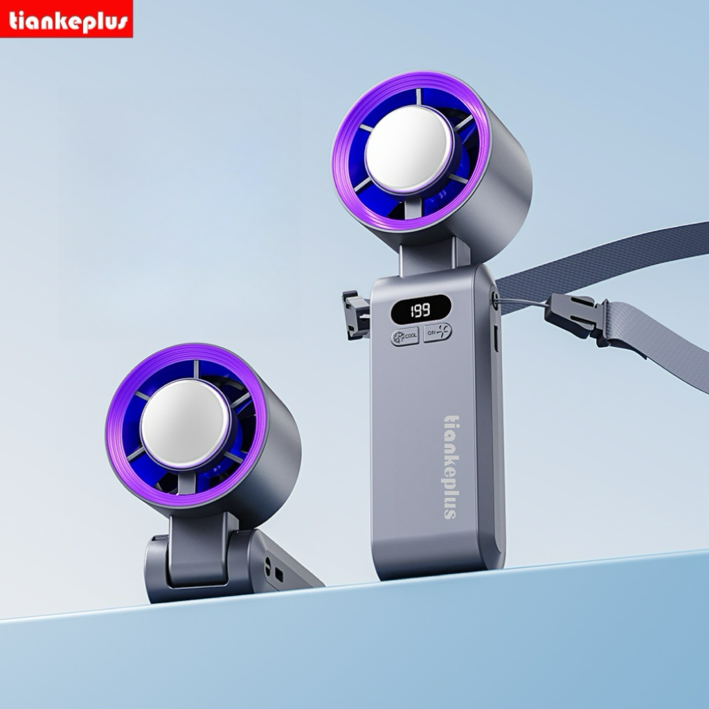 Tiankeplus 3 In 1 Foldable Portable Rechargeablei Air Cooler Mini fan ...
