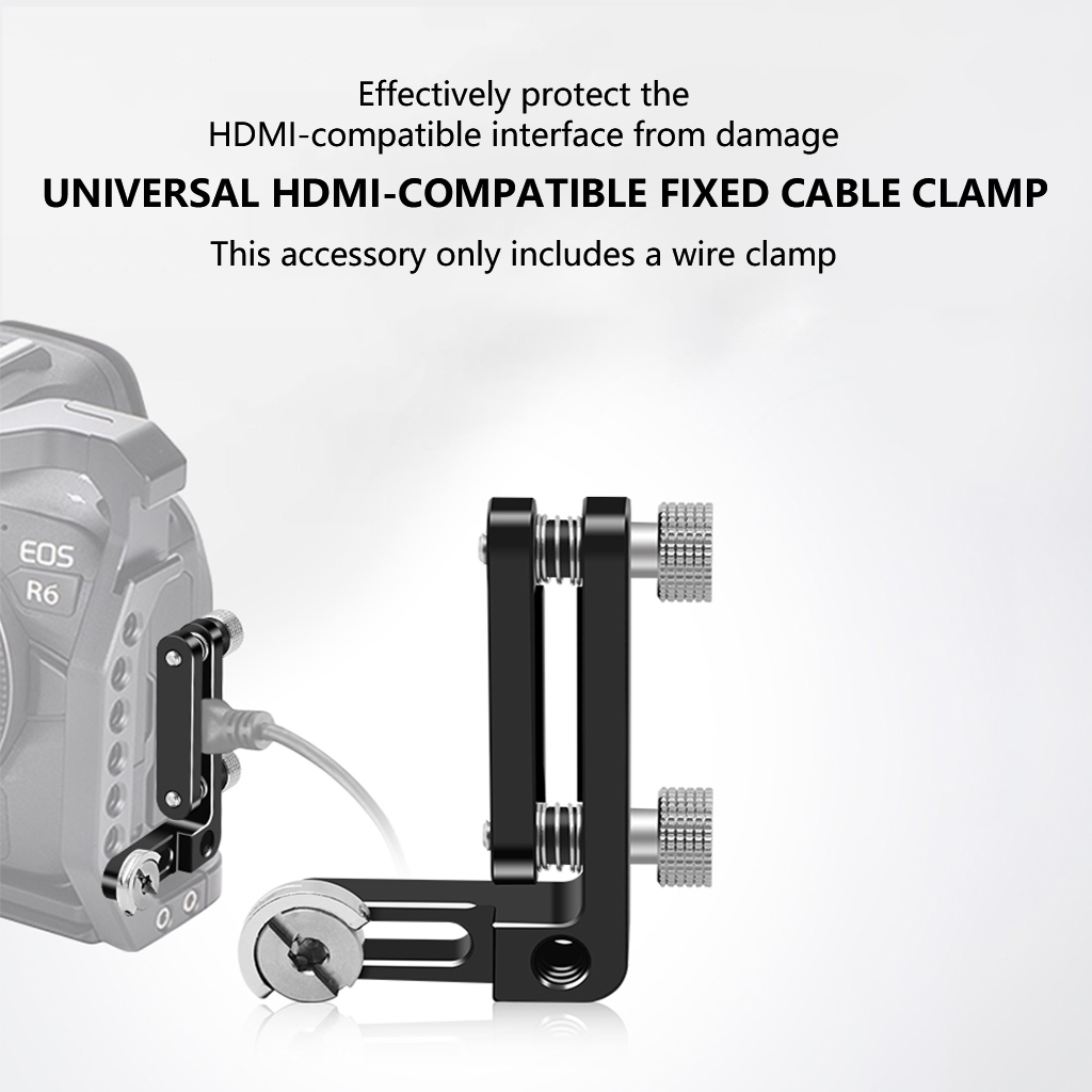 1/4 Screw Camera Cable Clamp USB HDMI-Compatible Cable Organizer For ...