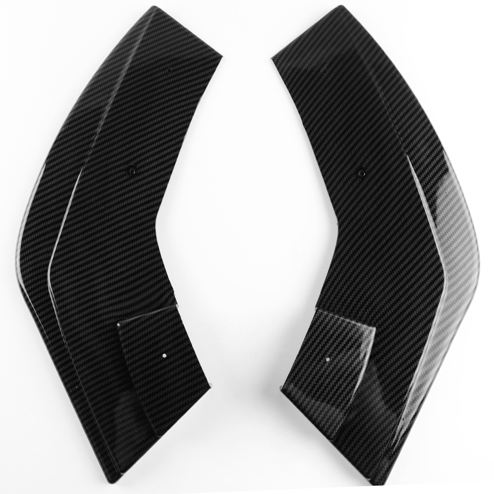 Glossy Black Rear Bumper Side Splitters For BMW F20 1 Series 118i 120d ...