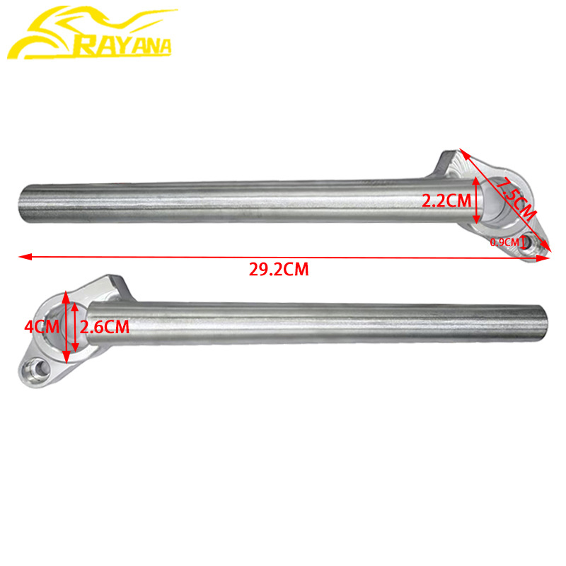Alloy NUI naked handlebar for Raider 150 carb / R150 FI / XRM / RS 125 ...