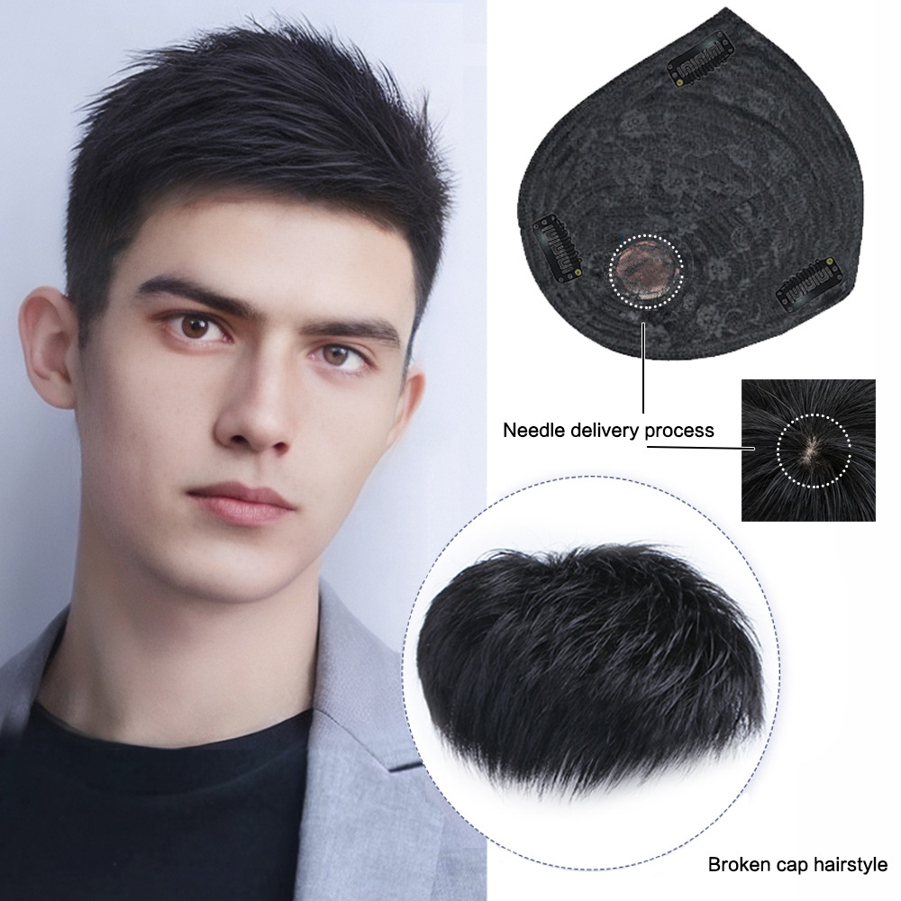 Invisible Hair Patch For Men - Seamless Bald Spot Cover Thinning Hair ...