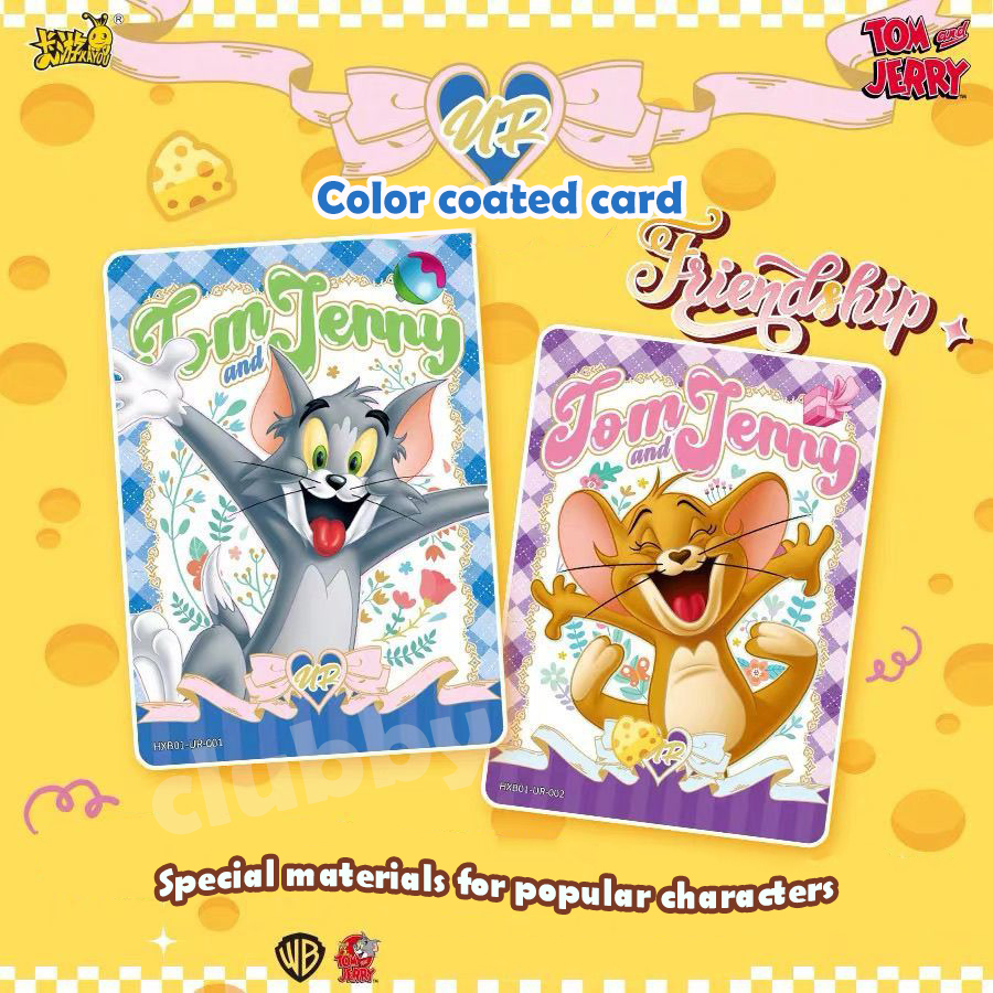 120PCS Tom and Jerry card Kayou Rare CR/UR/QR kad Board Game anime ...