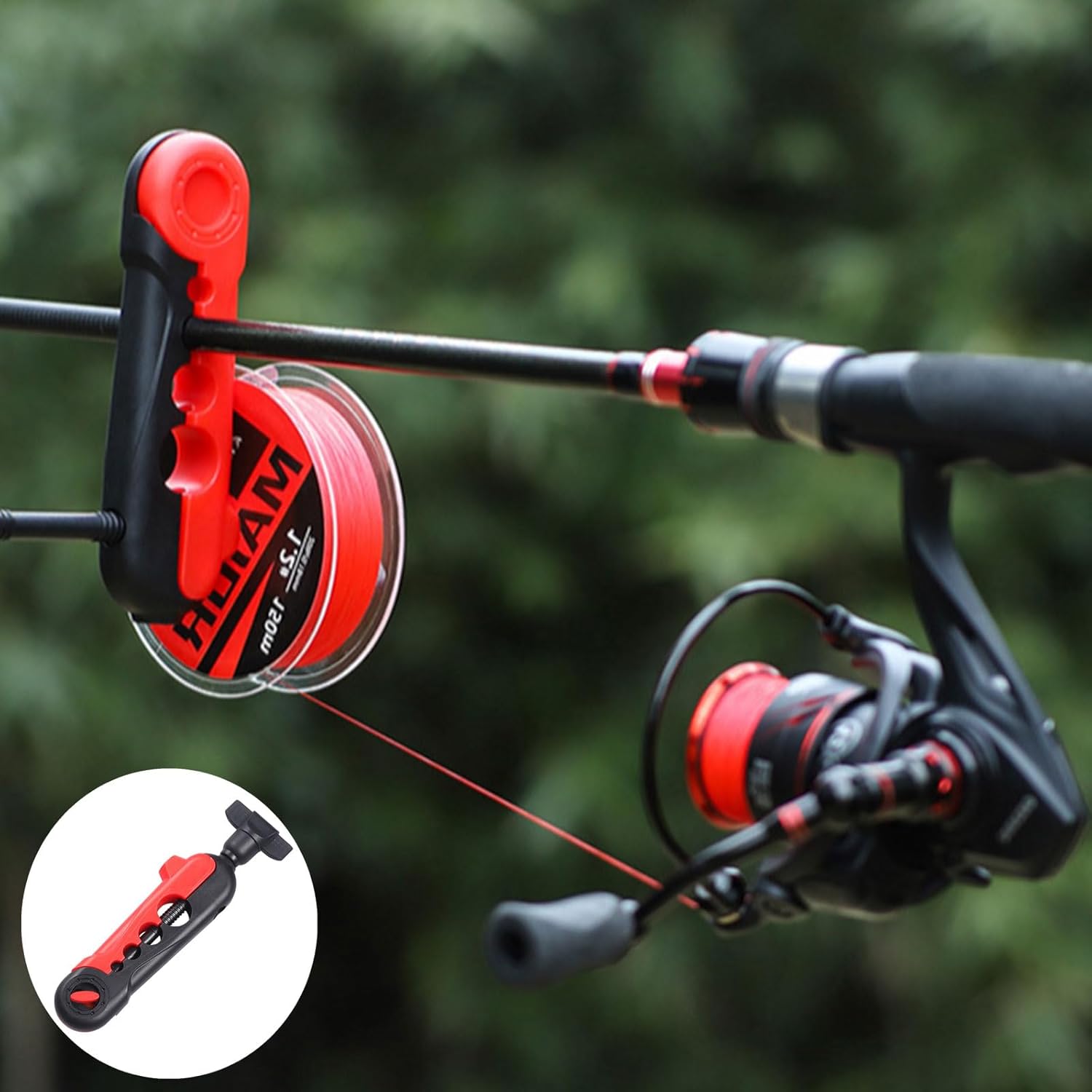 Fishing Line Reel Portable Fishing Reel Winder Spinning Bait Casting ...