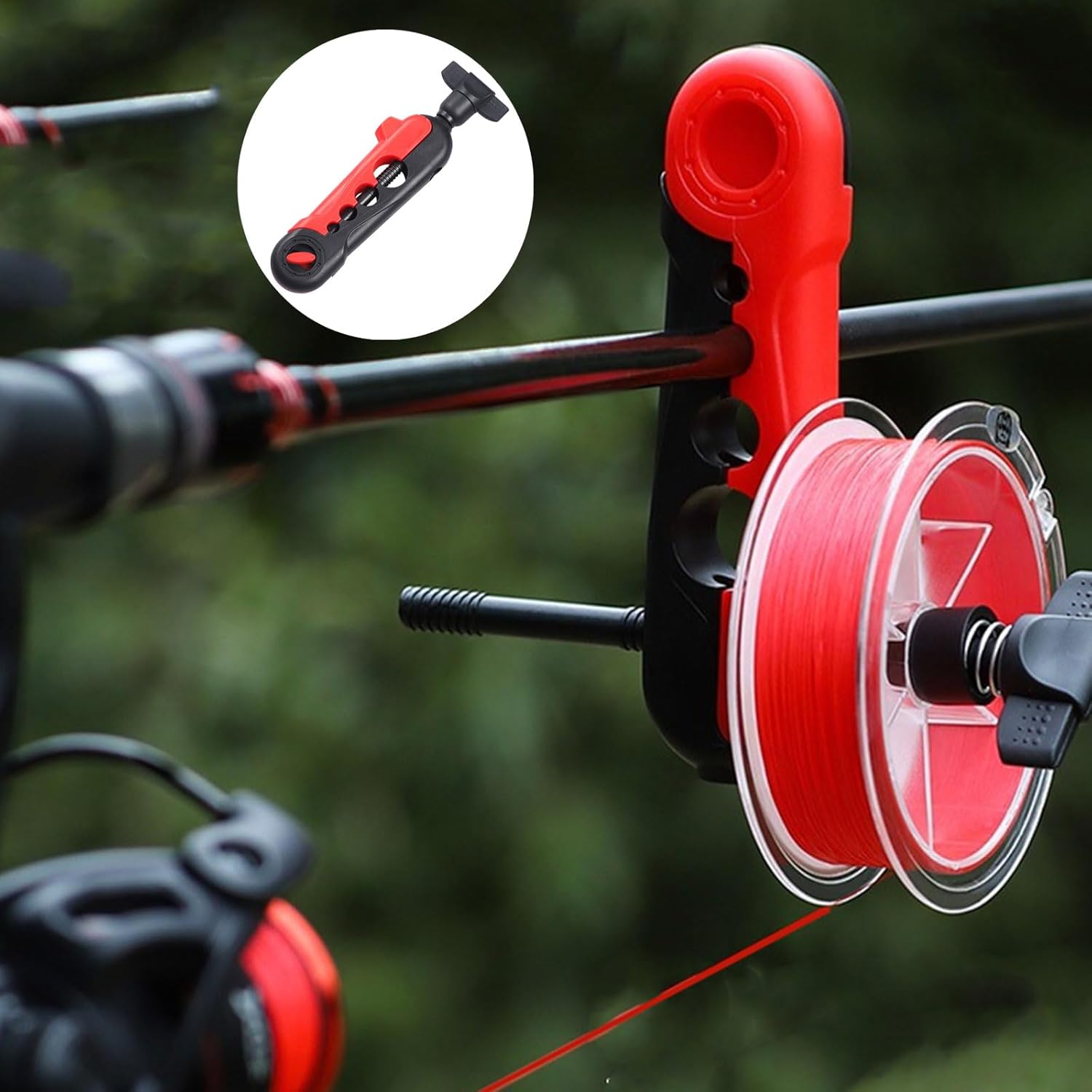 Fishing Line Winder Portable Reel Line Spooler Machine Spinning ...