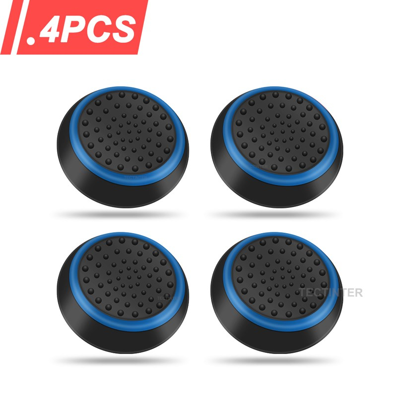 Replacement Thumbstick Caps 4pcs Silicone Analog Thumb Stick Grips ...