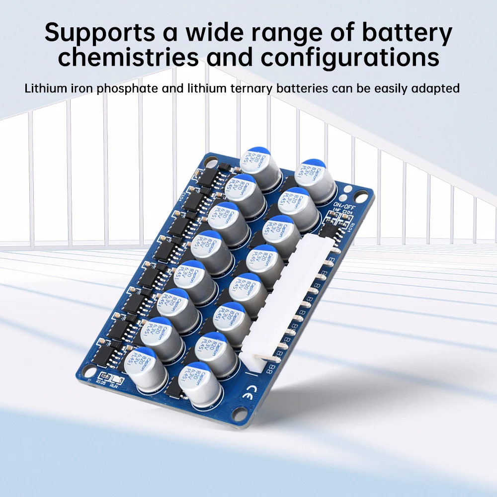BMS 4S 6S 8S 3A Balance Li-ion Lifepo4 LTO Lithium Battery Active ...