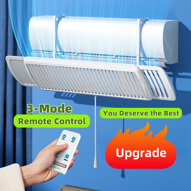 12pcs Aircond Deflector Aircond Windshield Board Adjustable 8 Fan Air ...