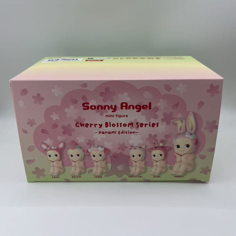 6Pcs/Set 8cm Anime Sonny Angel Mini Figure Sakura Blossom Series Hanami ...