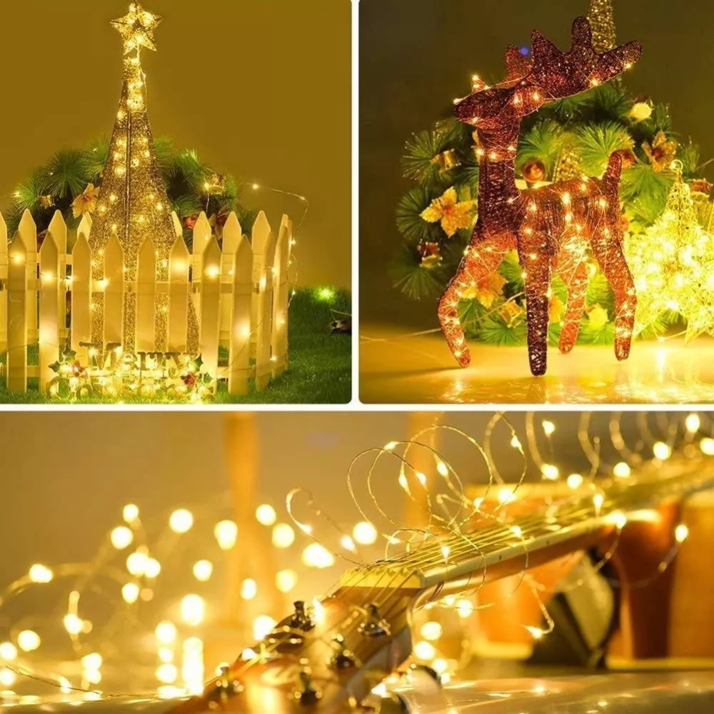 Osiden Licer LED USB String Lights 8 Modes Dimming 5M/10M/20M Copper ...