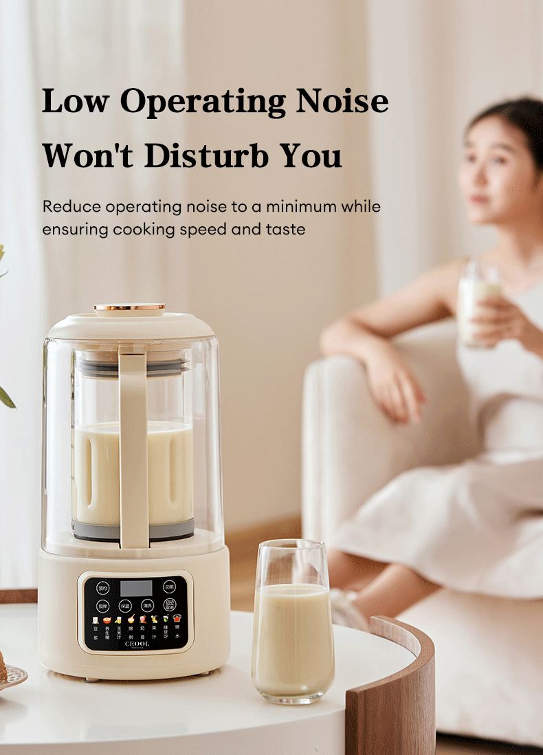 1500ML Soy Milk Machine 16 Blade Knife Head Soy Milk Home Blender 5-6 ...