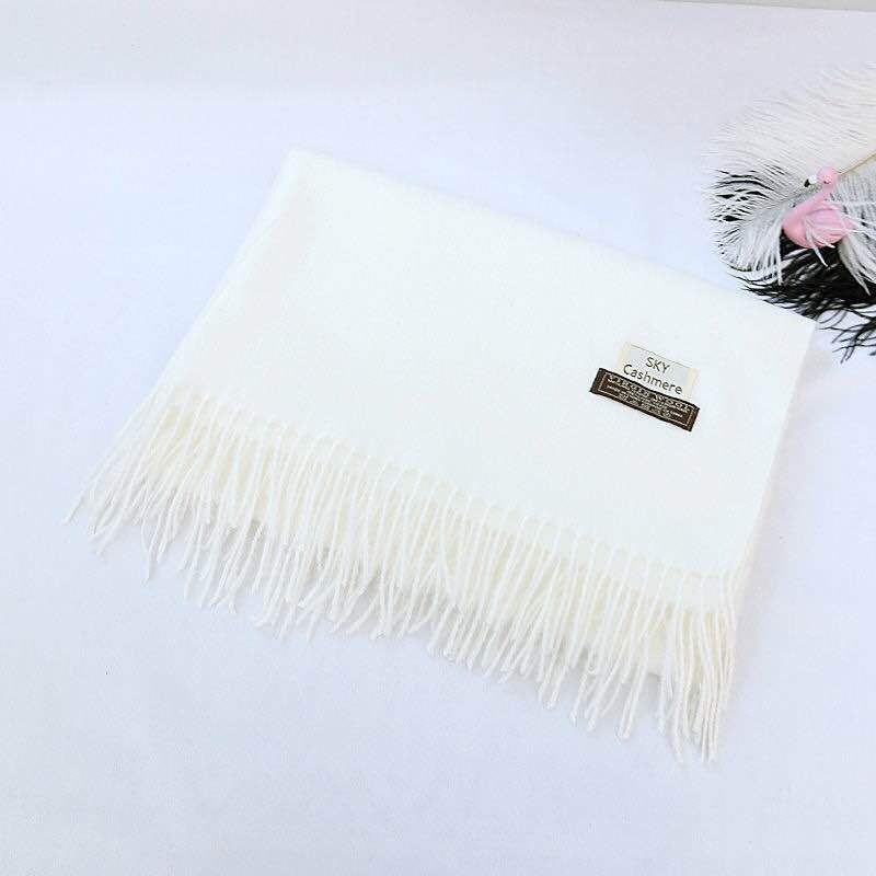Winter scarf knitted scarf Cashmere scarf 200*70cm Women's scarf ...