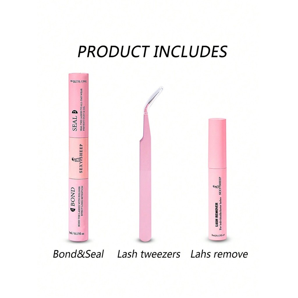Eyelash Extension Lash Bond & Seal 10Ml Extra Strong Adhesive & 5Ml ...