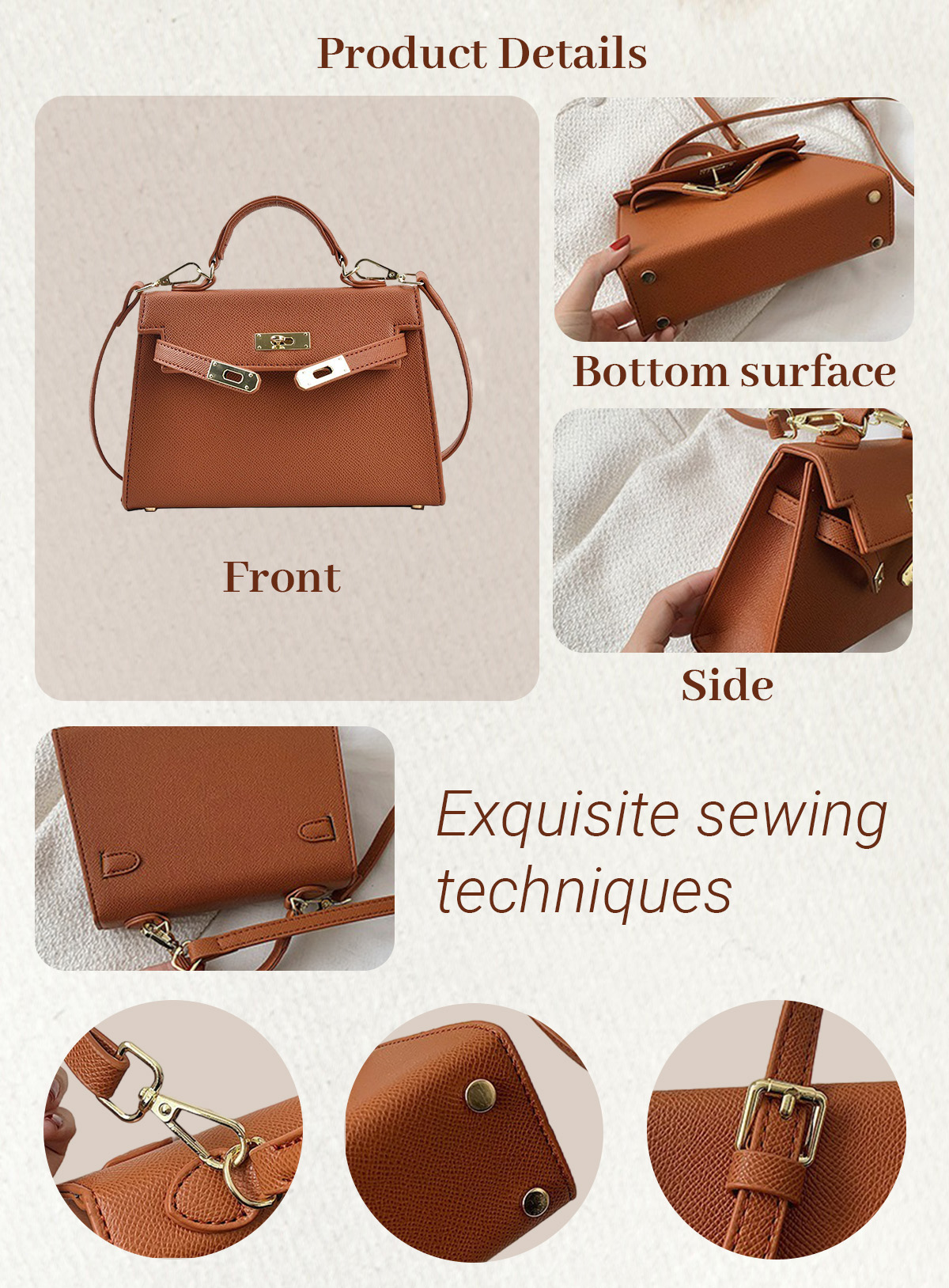 BELLEZZA PURA(READY STOCK) Lady Handbag Women Raya 2026 Fashion Sling ...