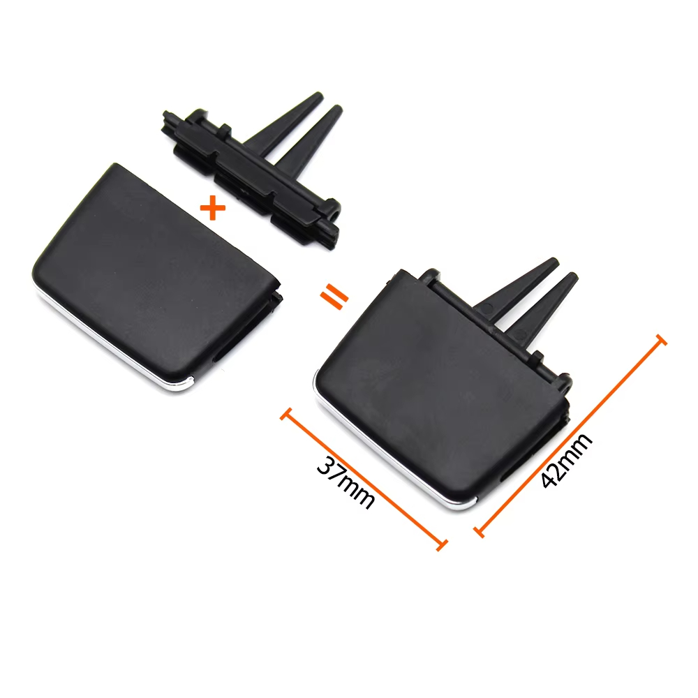 Car Front Left Right A/C Air Conditioner Vent Outlet Tab Slider Clip ...