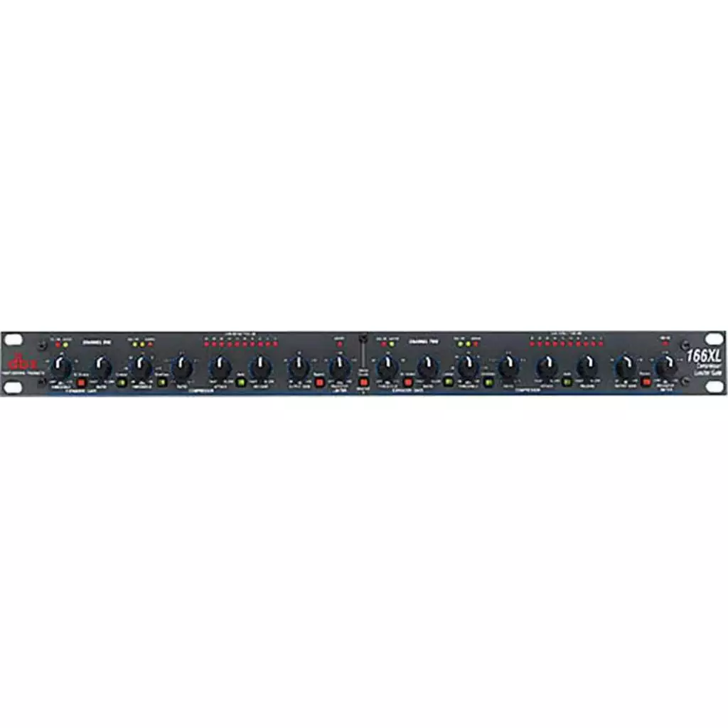 DBX 166XL Professional Audio Compressor/Limiter/Gate Dynamic Processor ...