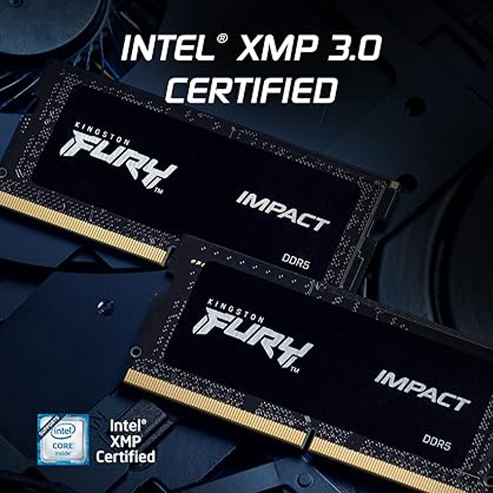Kingston FURY Impact DDR5 RAM 16GB DDR5 4800MHz KF548S38IB-16 Laptop Memory Notebook SODIMM RAM ...