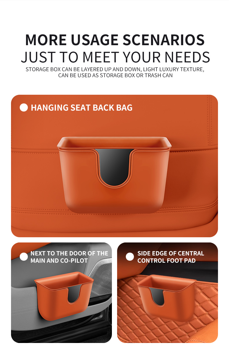 Nissan car sundries box Front and rear storage boxes for Kicks Sentra X ...