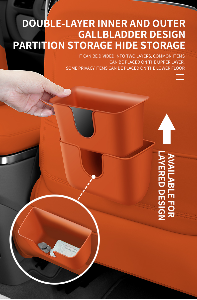 Nissan car sundries box Front and rear storage boxes for Kicks Sentra X ...