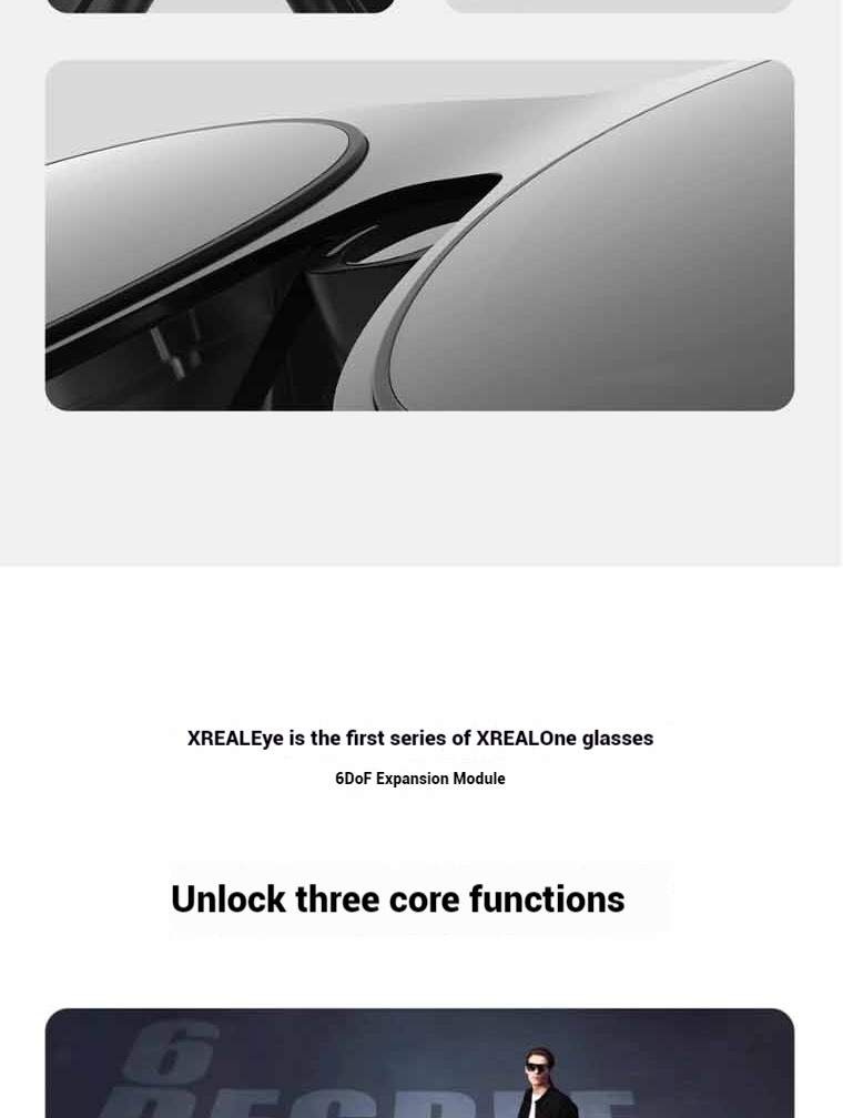 XREAL Eye Space Eye combines virtual and real elements for screen ...