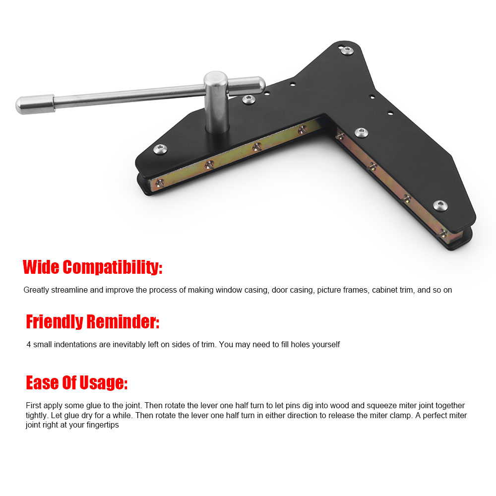 Miter Clamps for woodworking, Corner Clamps for Making Window Casing ...